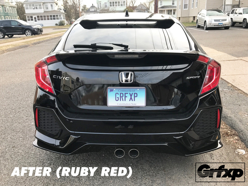 Taillight Overlays for 10thGen Honda Civic Hatchback (2017 ...