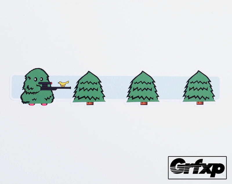 Sniper Tree MW3 Title Printed Sticker – Grafixpressions