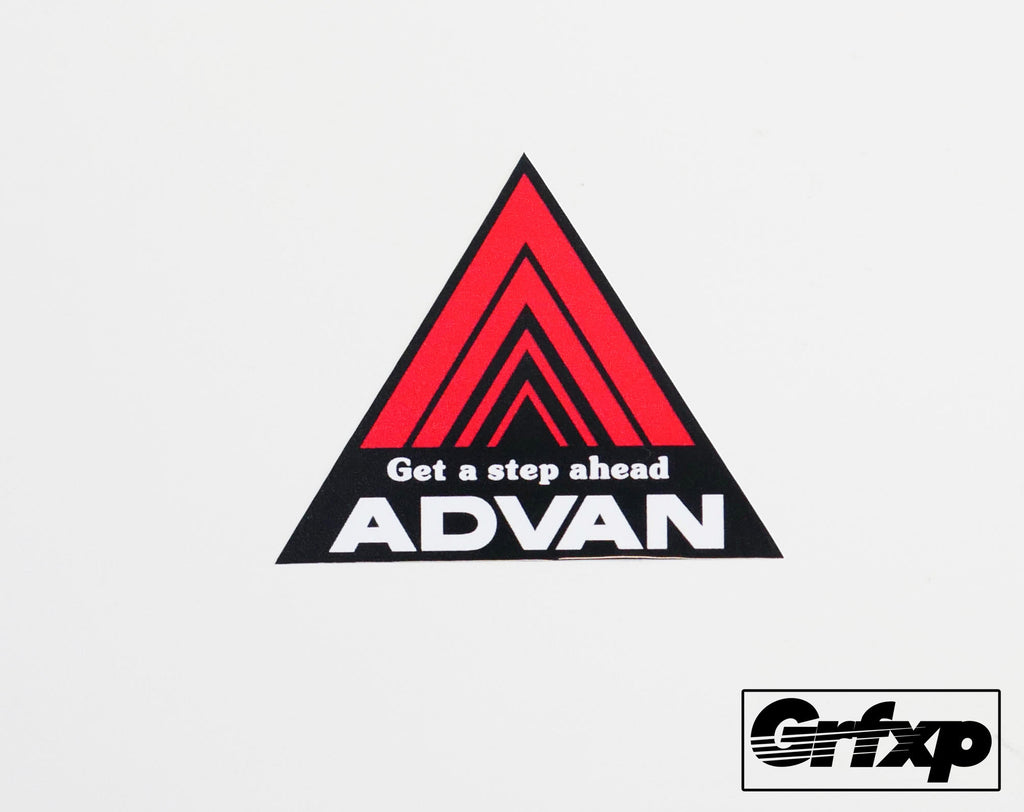 Advan Triangle Printed Sticker (two pack) – Grafixpressions