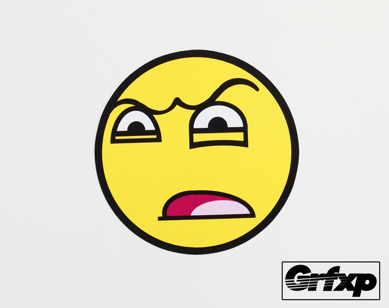 angry eyebrows expression