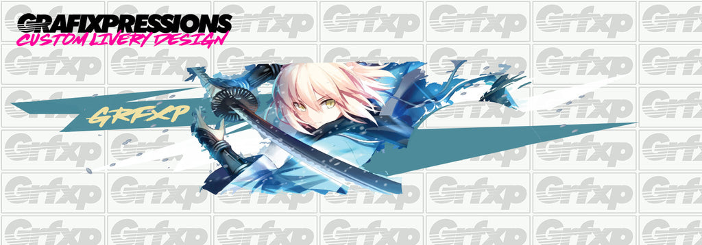Anime Sword Scene - Custom Vehicle Livery Graphics – Grafixpressions