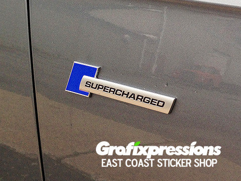Audi Supercharged Badge Color Changing Overlays – Grafixpressions
