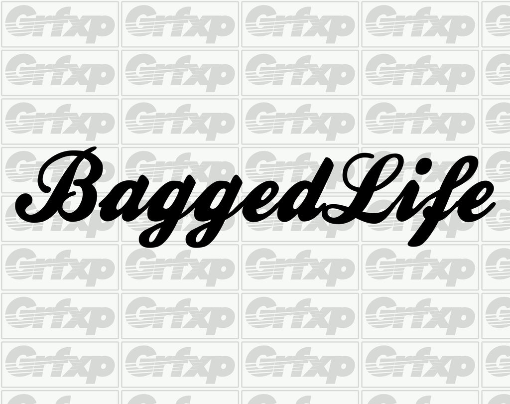 BaggedLife Sticker – Grafixpressions