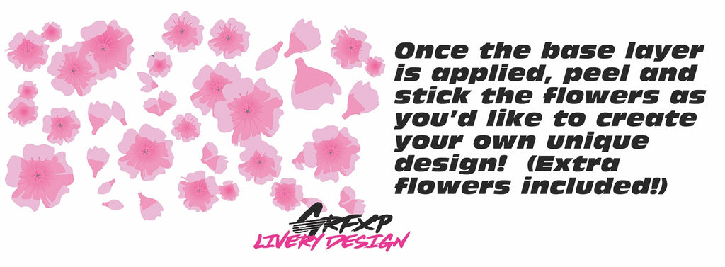 Cherry Blossom - Custom Vehicle Livery Graphics – Grafixpressions