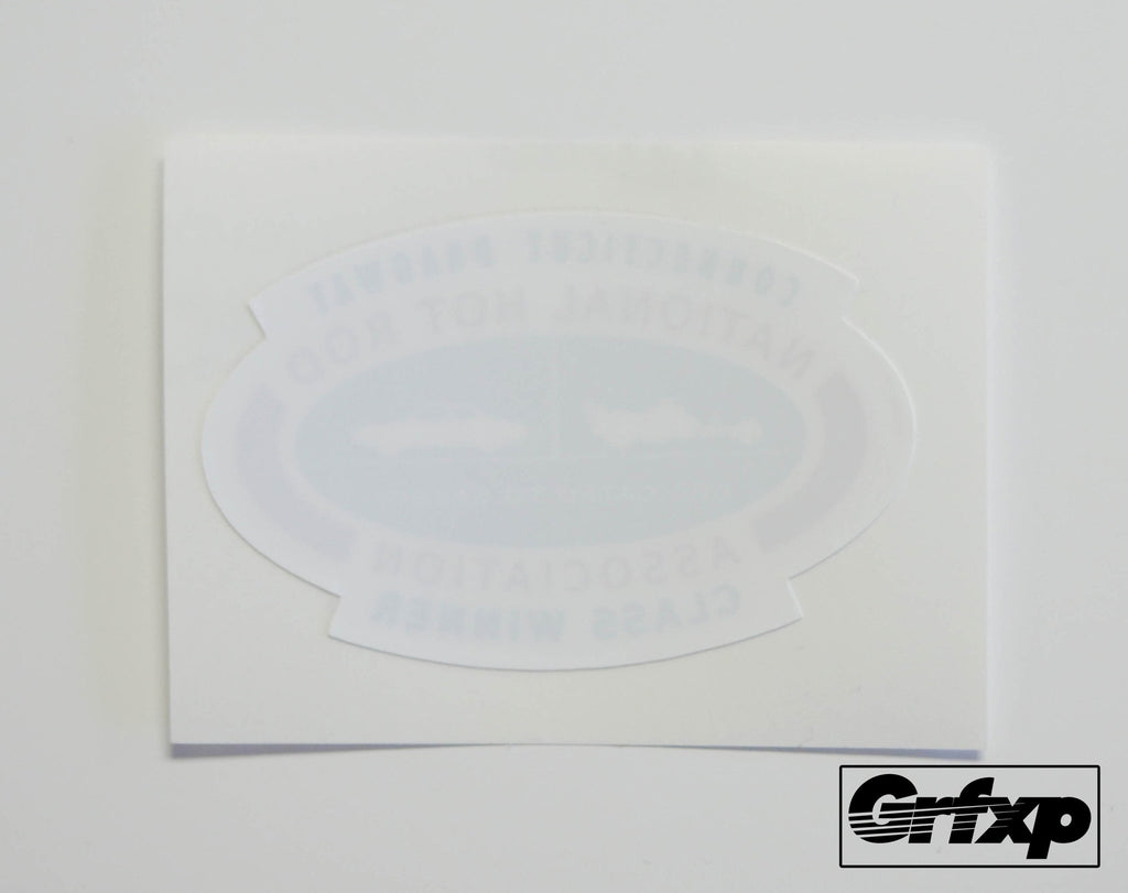 CT Dragway Class Winner Vintage Reproduction Printed Sticker ...