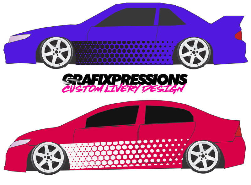 Hex Fade - Custom Vehicle Livery Graphics – Grafixpressions