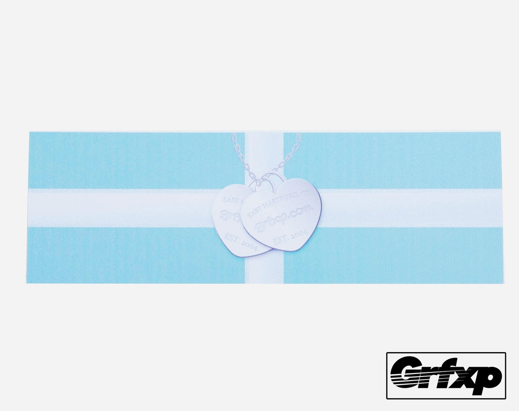 GRFXP Tiffany Style Logo (Luxury Series) Printed Sticker – Grafixpressions