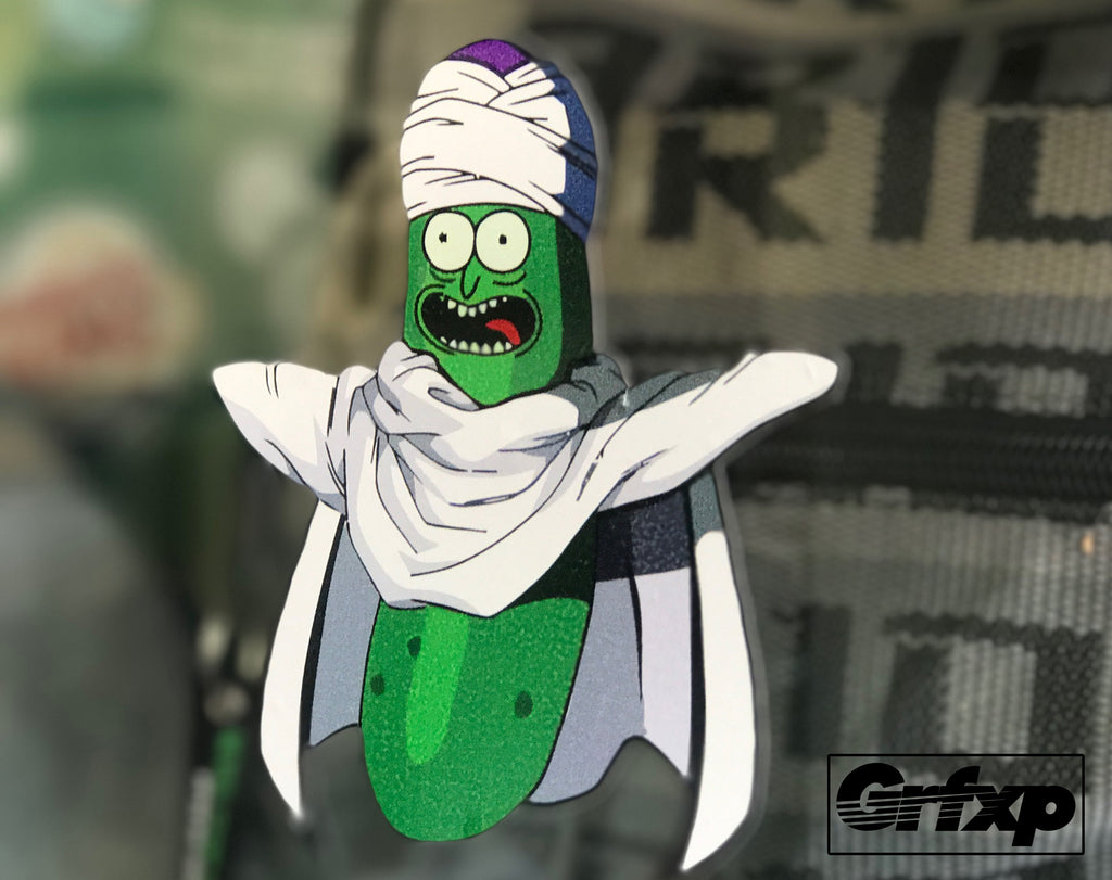 Pickle-O (Piccolo) Rick Printed Sticker – Grafixpressions