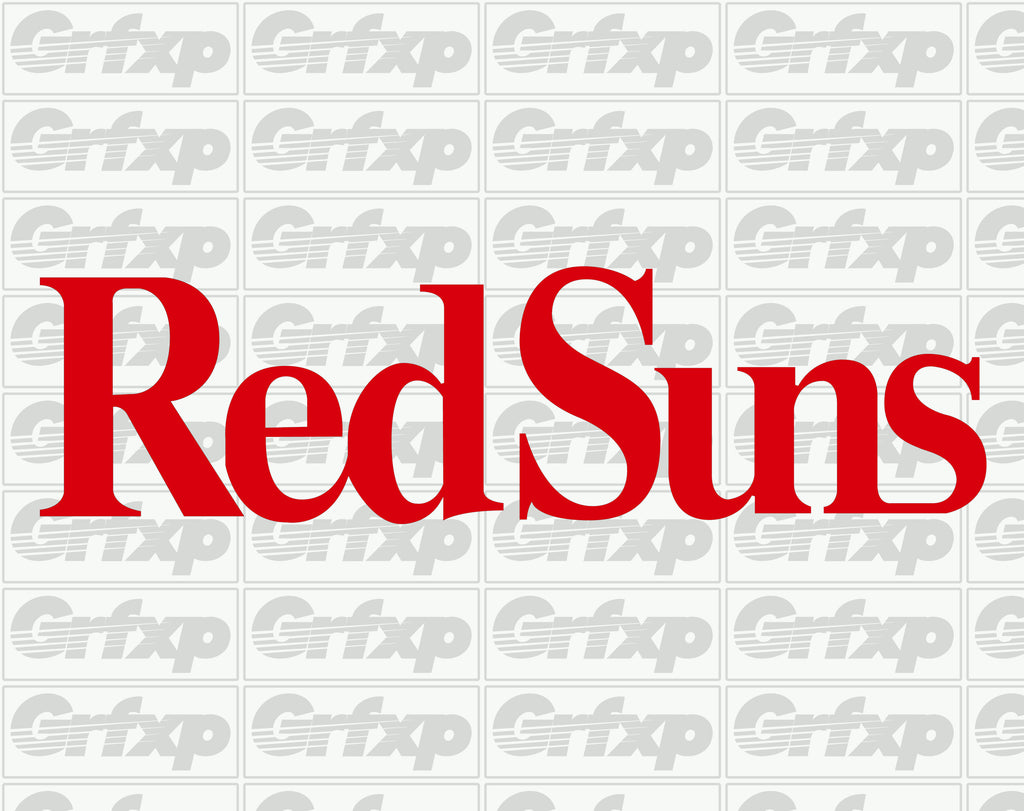 RedSuns (Initial-D) Sticker – Grafixpressions